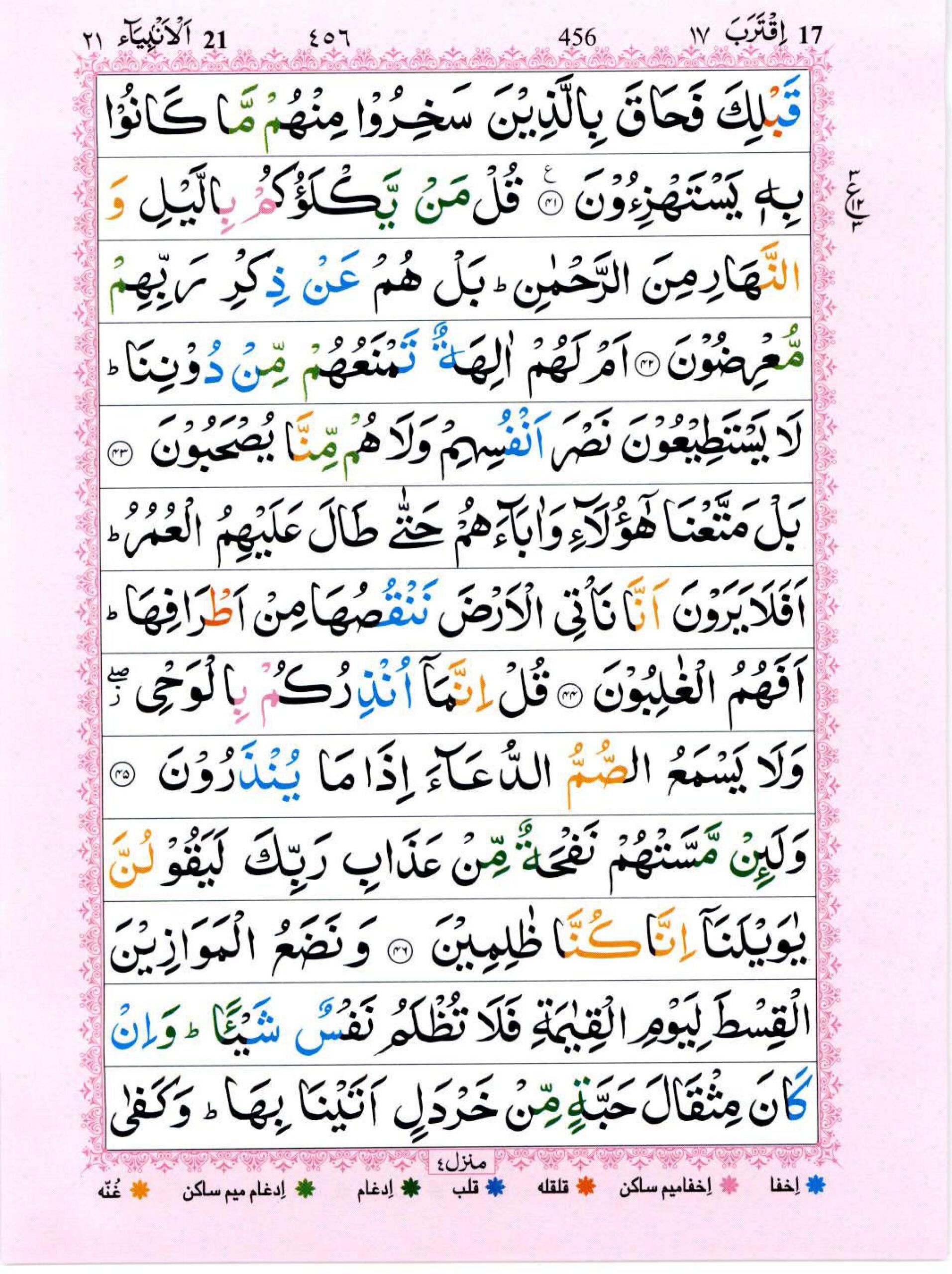 Surah Al Anbiya - Pak Web
