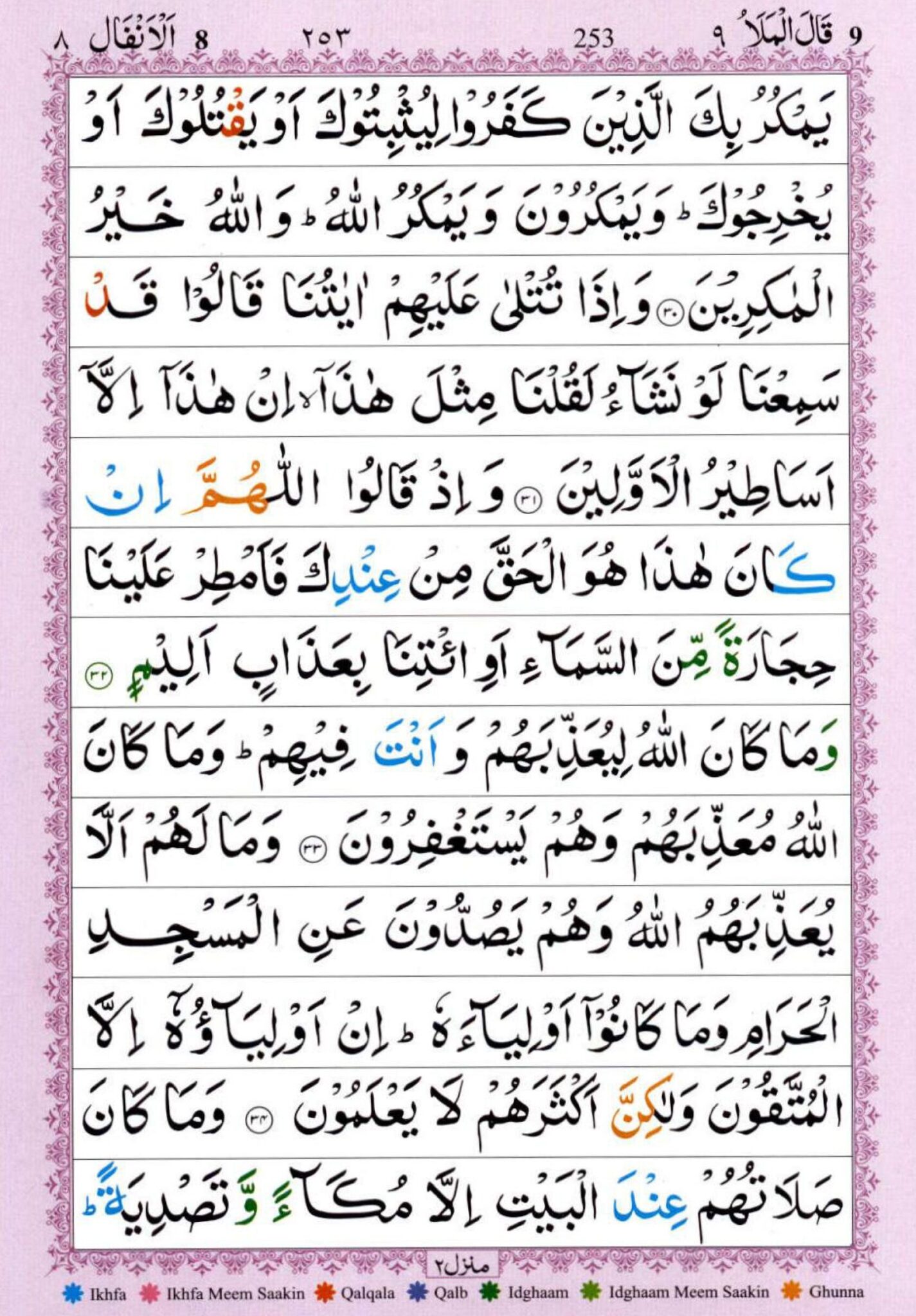 Surah Al Anfal Read and Listen سورة الانفال | Pak Web