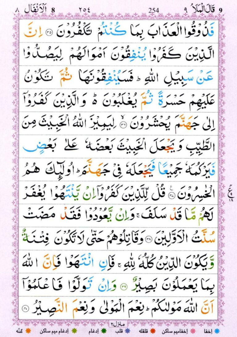 Surah Al Anfal Read and Listen سورة الانفال | Pak Web
