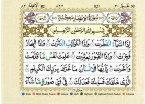 Surah Al Infitar - Pak Web