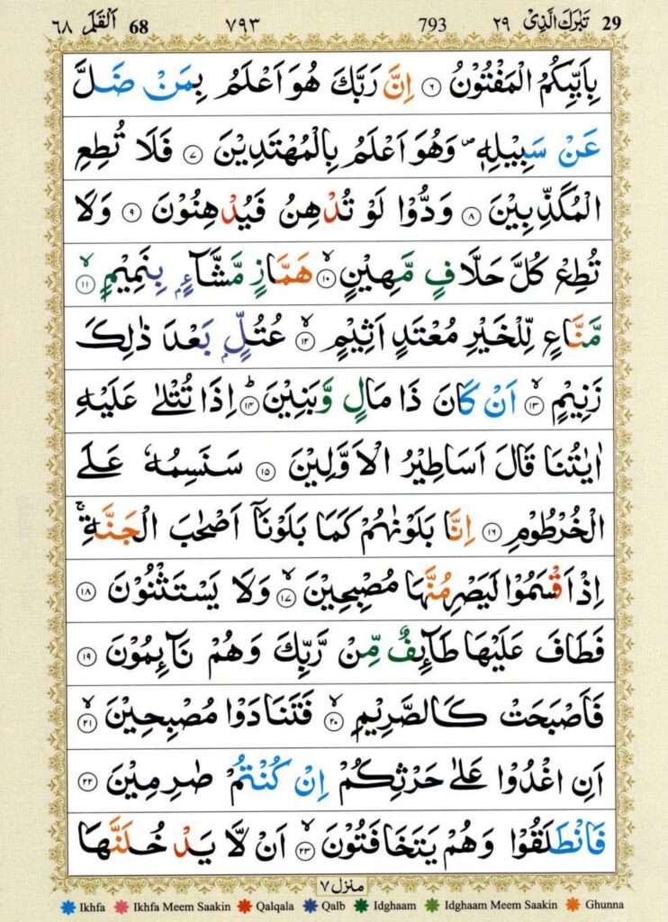 Surah Al Qalam | Pak Web