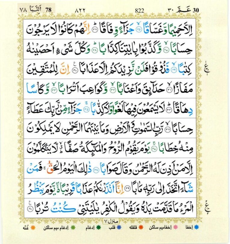 Surah An-Naba - Pak Web