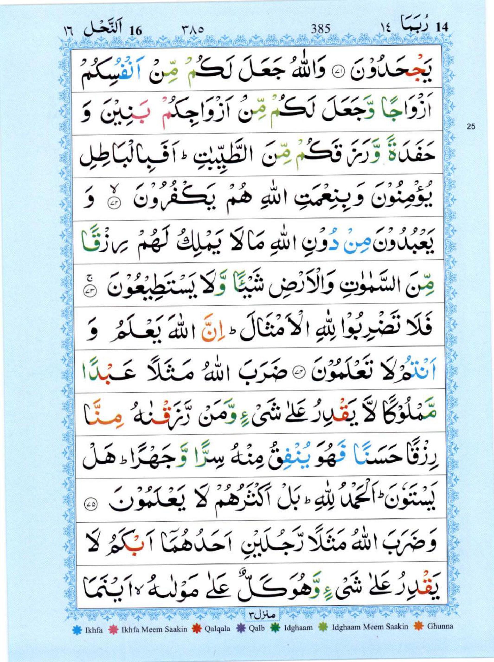 Surah An Nahl - Pak Web