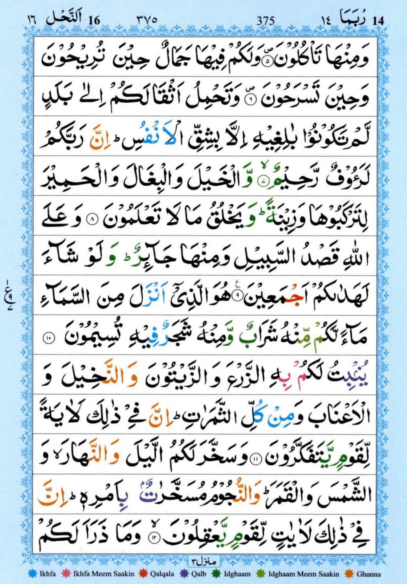 Surah An Nahl Read and listen سورة النحل | Pak Web