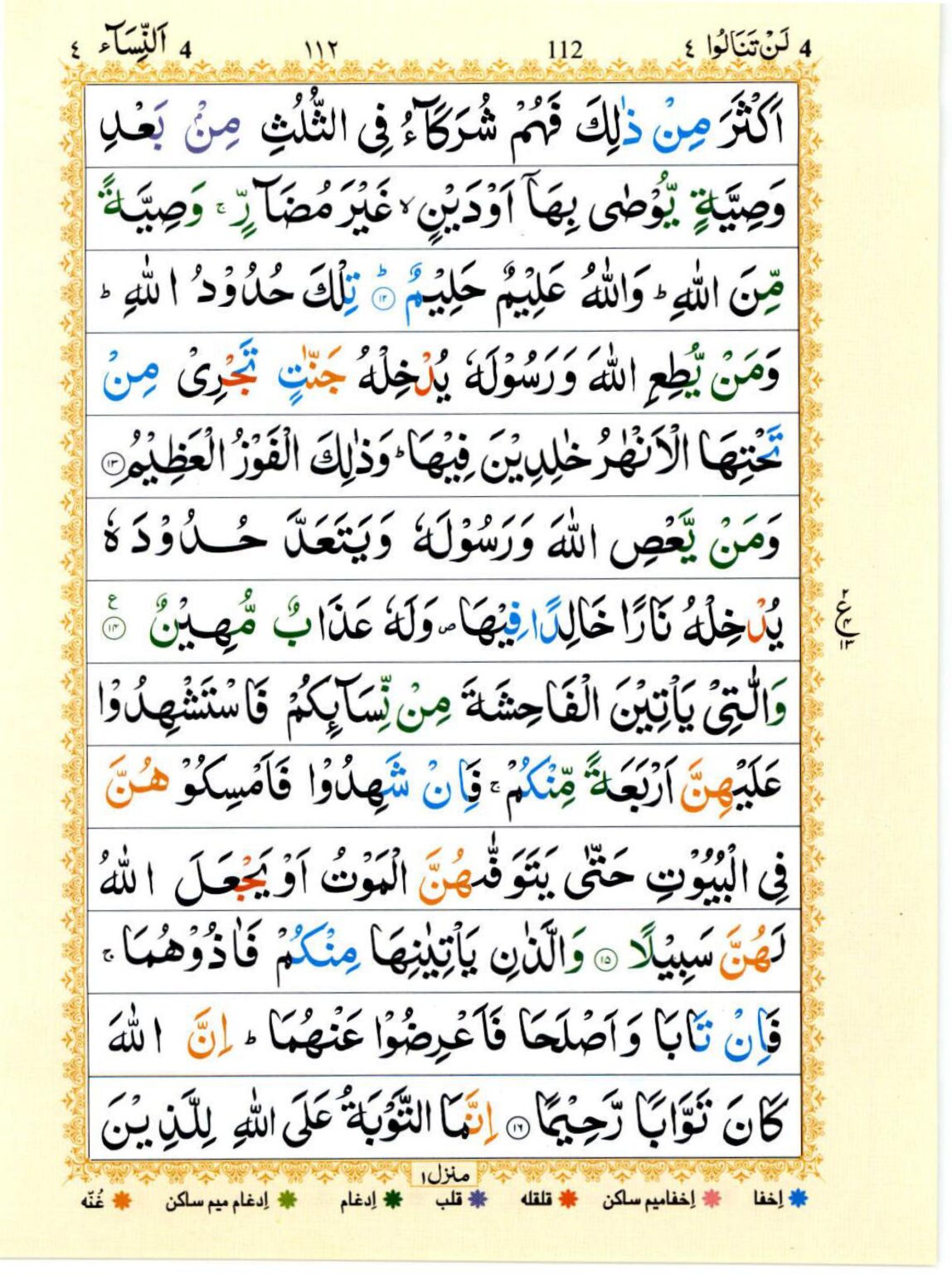 Surah An Nisa - Pak Web