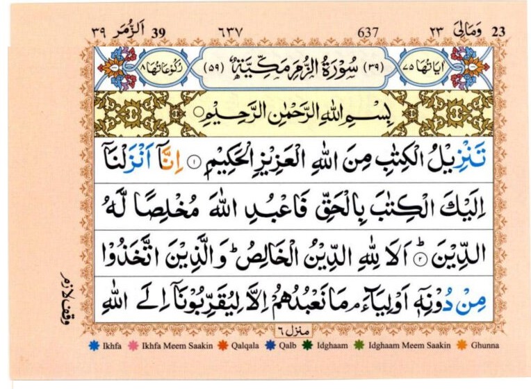 Surah Az-Zumar - Pak Web