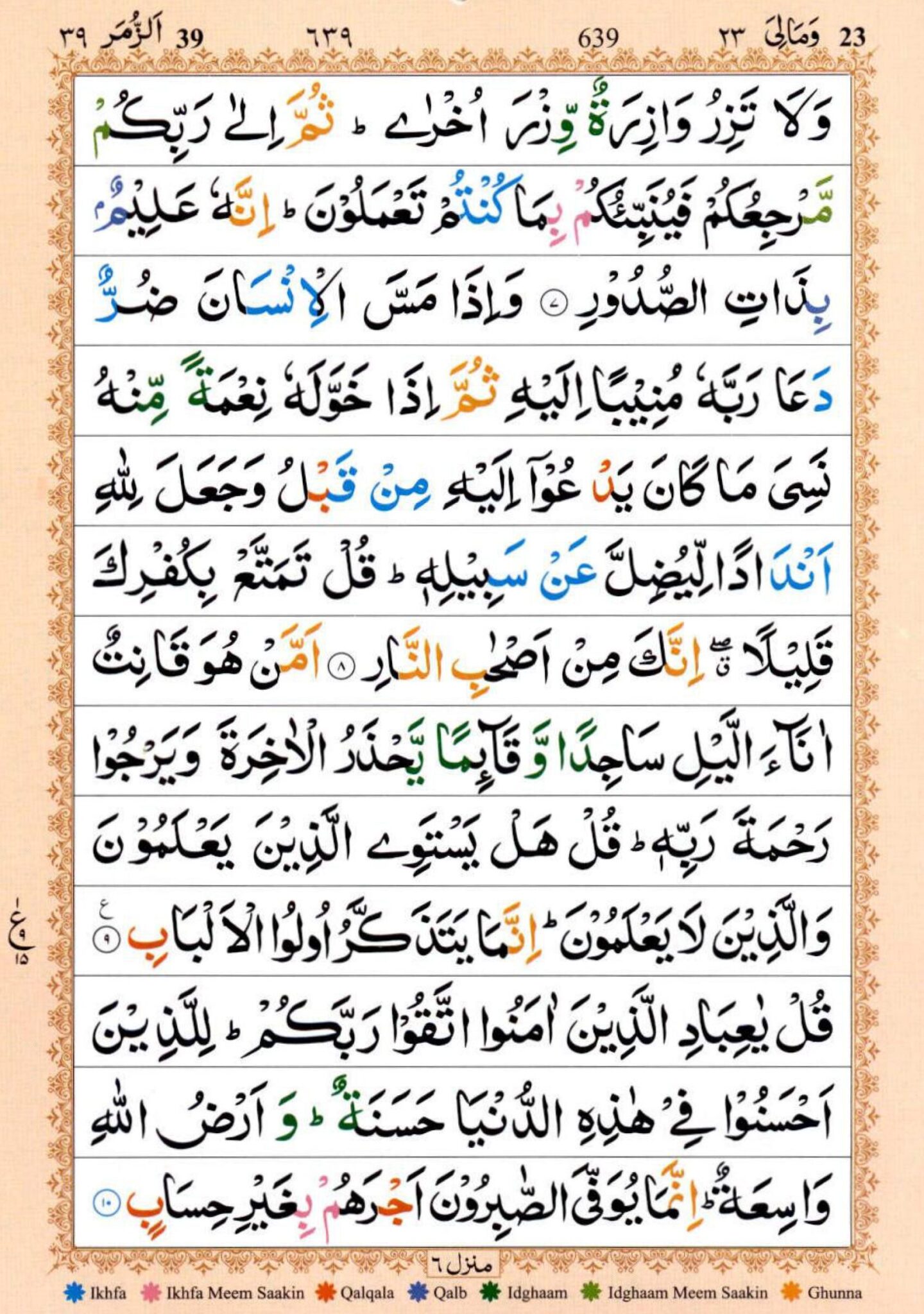 Surah Zumar Read and Listen سورة الزمر | Pak Web