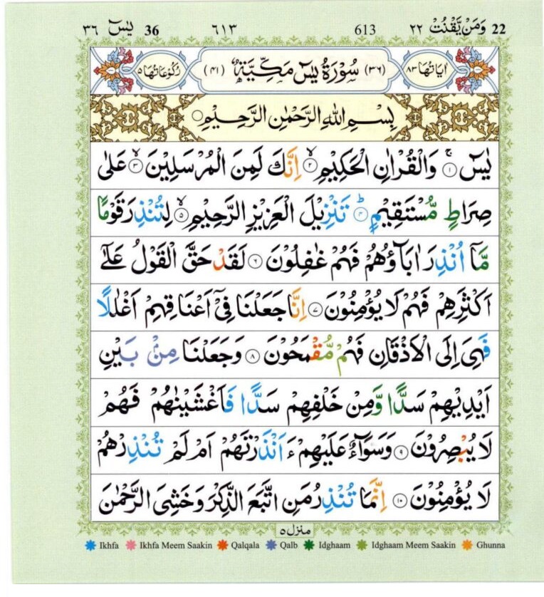 Surah Yasin - Pak Web