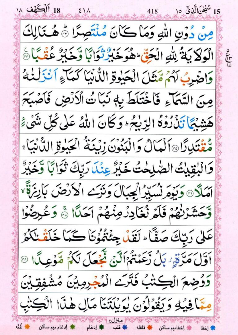 Surah Al Kahf Read and Listen سورة الكهف | Pak Web