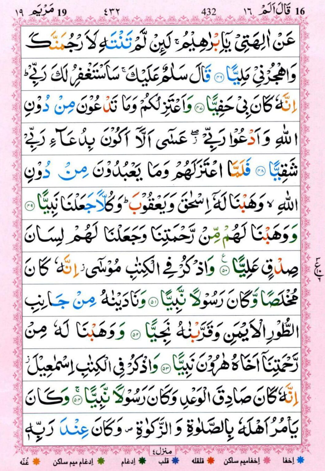 Surah Maryam Read and Listen سورة مريم | Pak Web