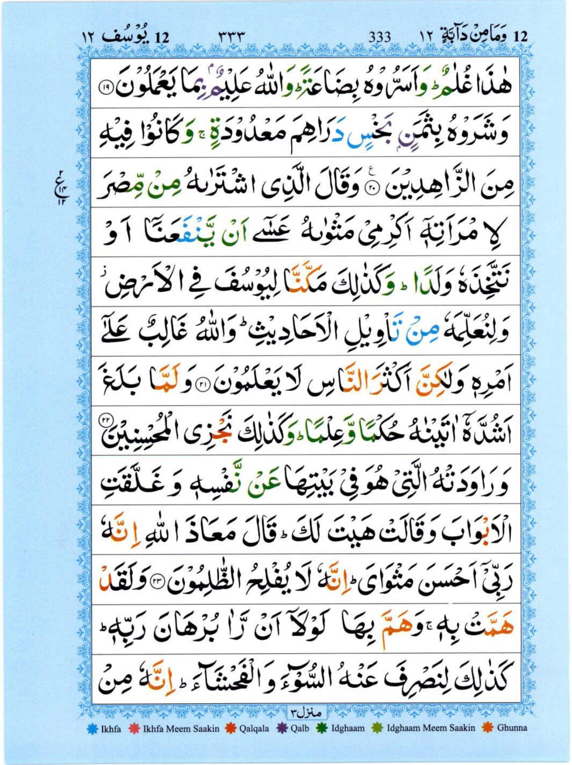 Surah Yusuf - Pak Web