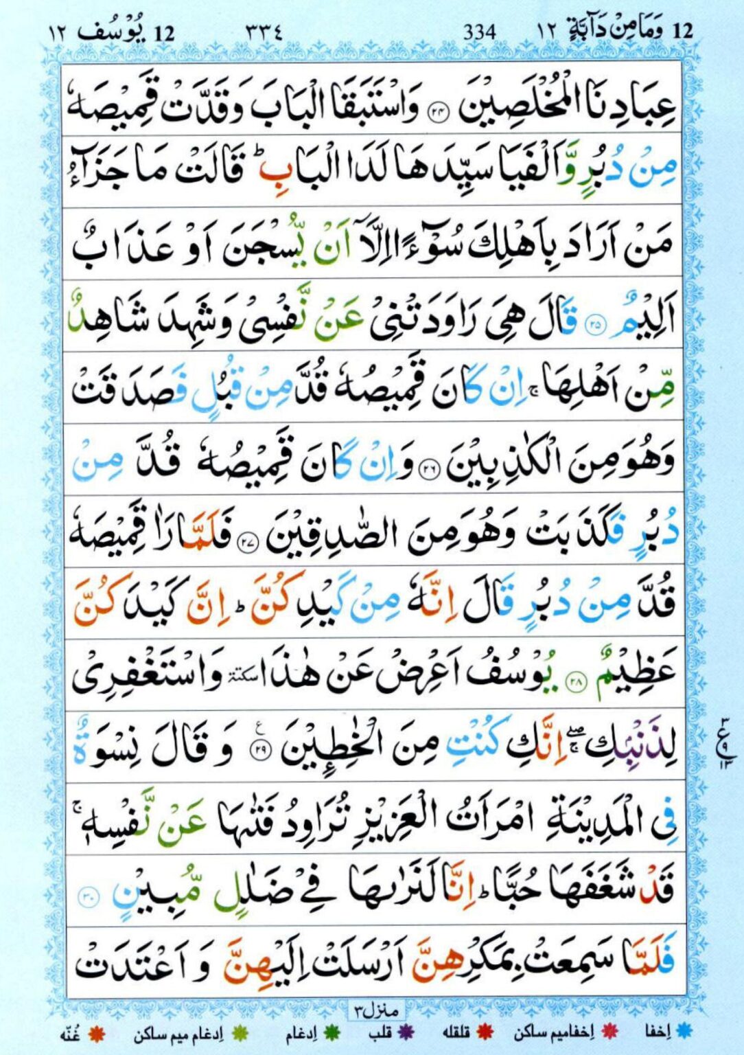 Surah Yusuf Read and Listen سورة يوسف | Pak Web