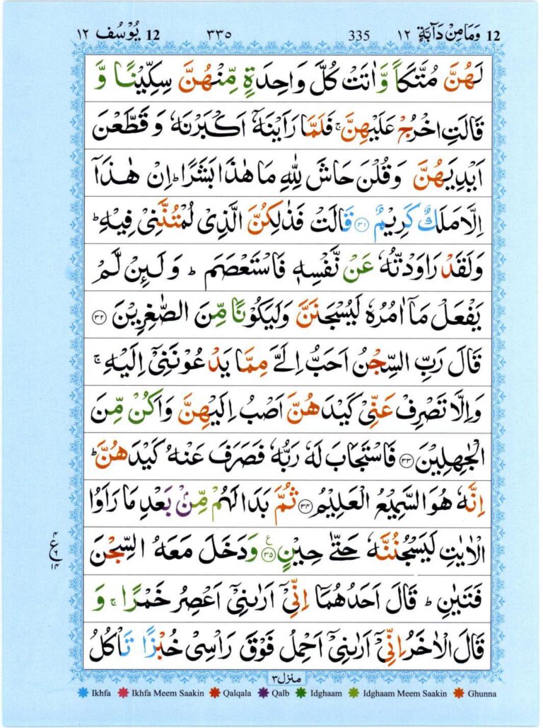 Surah Yusuf Read and Listen سورة يوسف | Pak Web