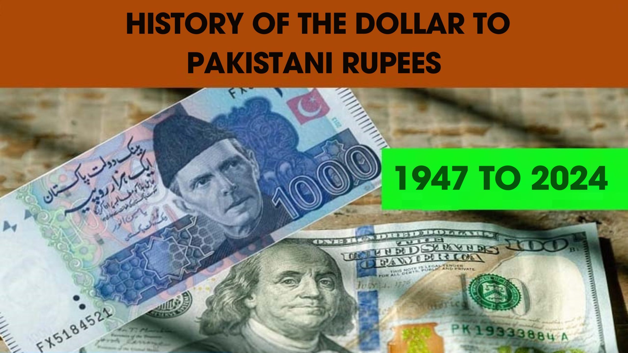 History of Dollar to Pakistani Rupees Rate from 1947 To 2024 | Pak Web